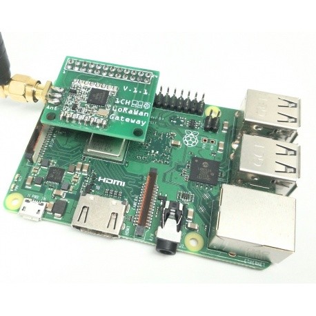 LoRa Gateway 1 channel 868 Mhz Raspberry