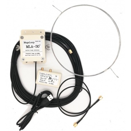 MLA-30 Plus Loop active HF antenna MegaLoop SDR