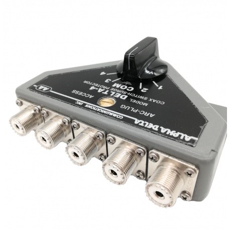 4 position antenna switch SO-239 ALPHA DELTA 4B-PL