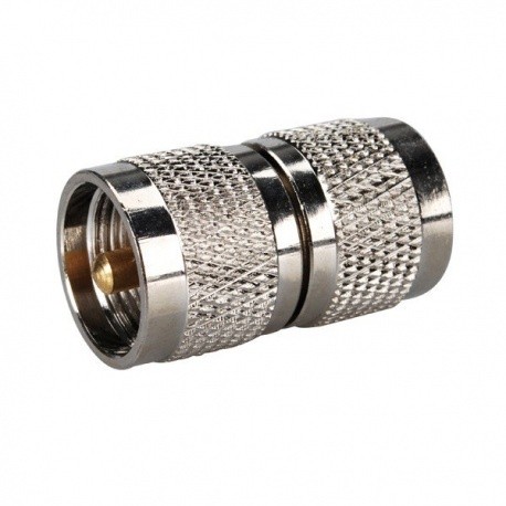 RF adapter: UHF Male to UHF Male (PL 259)